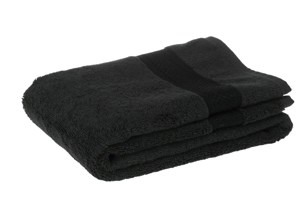 Handtuch Silke Premium schwarz | 50x100 cm | Handtuch & Co